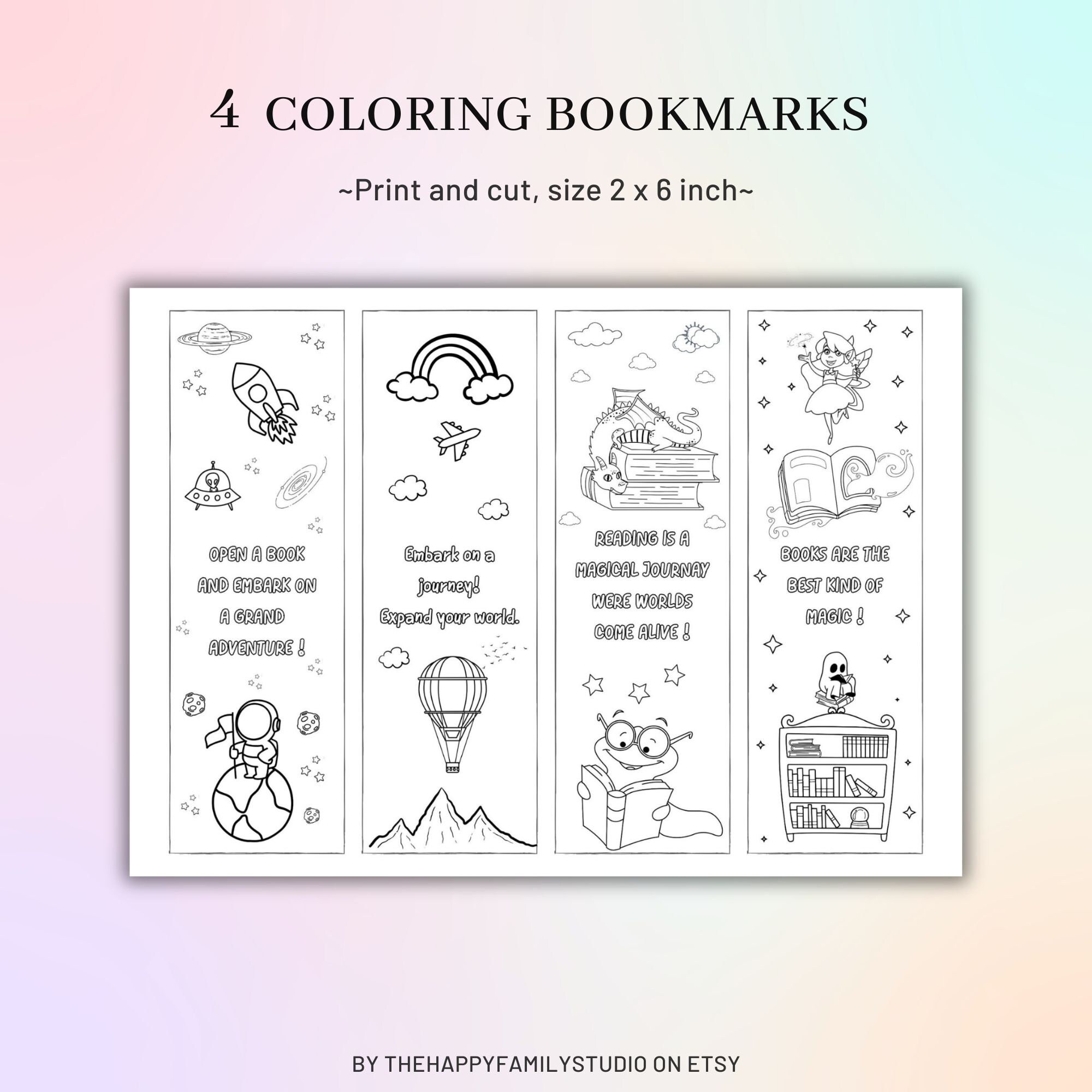 Kids Reading Journal Printable Bookshelf Reading Tracker - Etsy UK