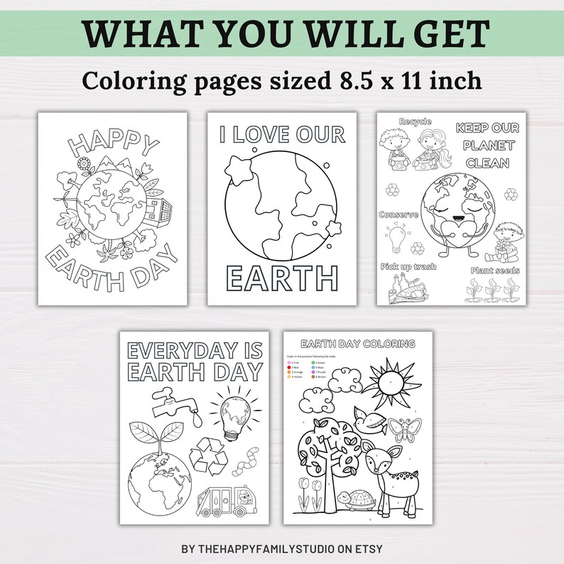 Earth Day Activities Bundle, Educational Earth Day Games, Recycle ...