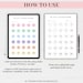 30,60,90,100 Day Countdown Printable Tracker, Countdown for Any ...