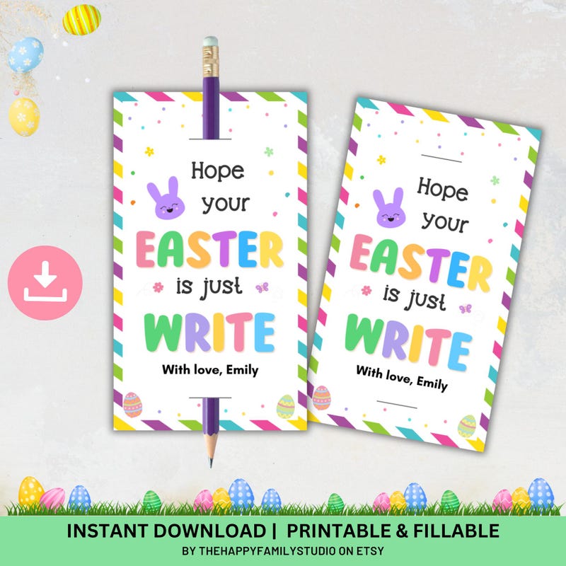 Easter Pencil Gift - 60+ Gift Ideas for 2026