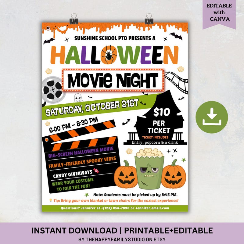 Halloween Movie Poster - Etsy