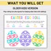 Easter Egg Roll Game for Kids, Printable Easter Candy Game, Easter ...