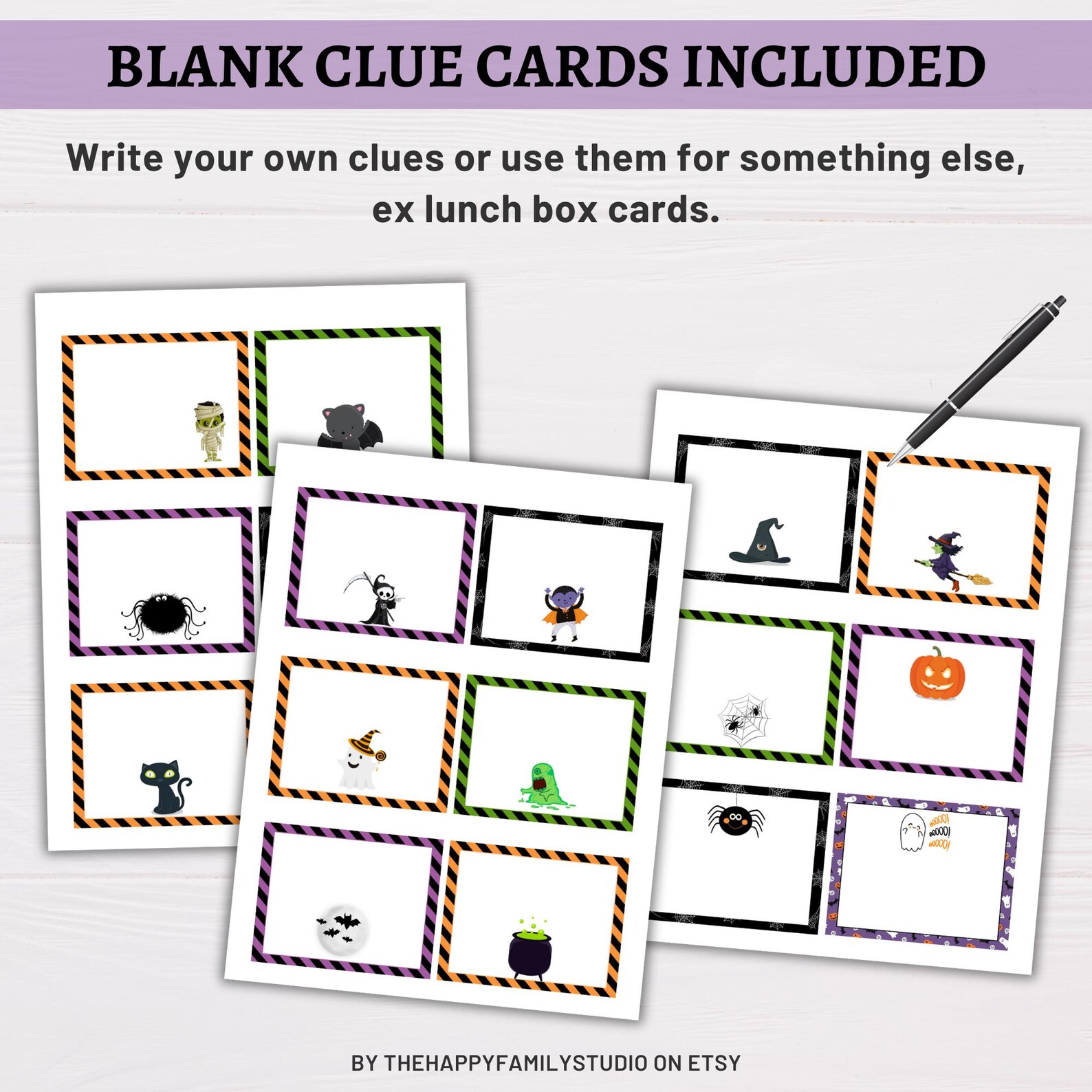 Halloween Scavenger Hunt for Kids, Ultimate Indoor Halloween Treasure ...