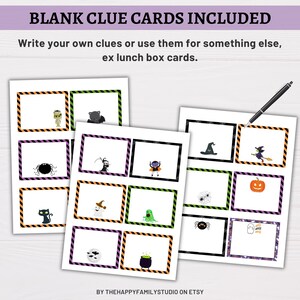 Halloween Scavenger Hunt for Kids, Ultimate Indoor Halloween Treasure ...