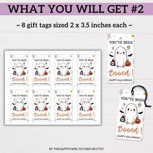 You've Been Booed Printable, Boo Basket Sign, Halloween Booed Poem ...