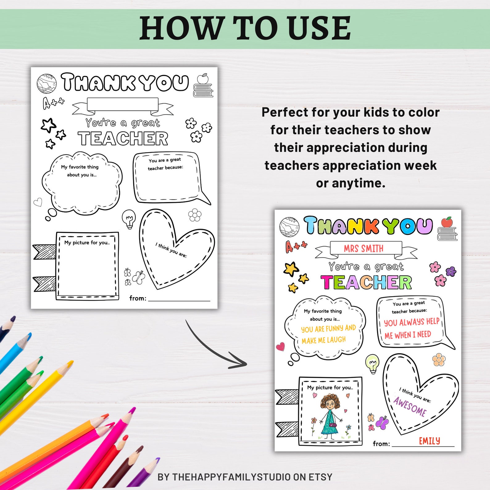 Printable Teacher Appreciation Gift, Teacher Appreciation Week, All ...