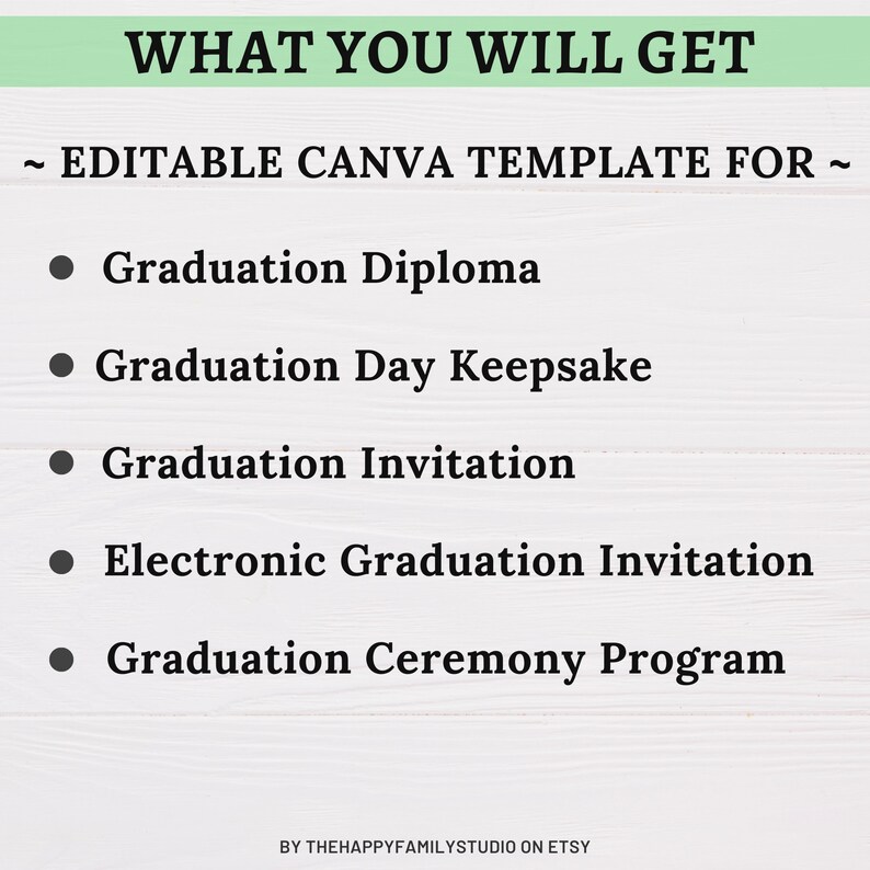 Kindergarten Graduation Bundle, Graduation Ceremony Program, Graduation ...