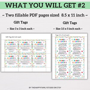 Ready Confetti Back to School, Ready Confetti Poem, First Day Jitters ...