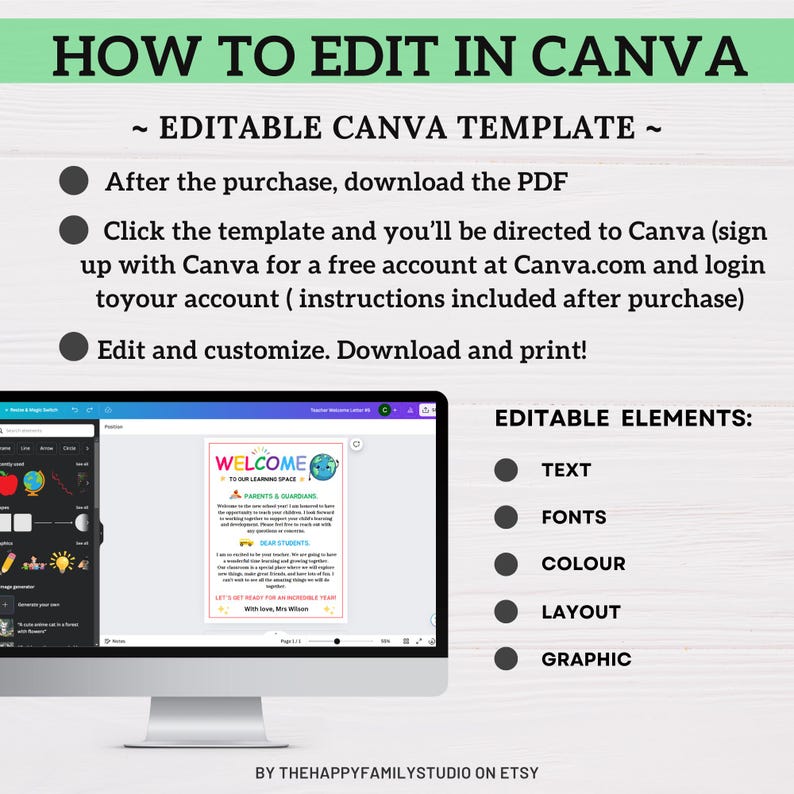 Welcome Back to School Letter for Parents and Students, First Day of ...