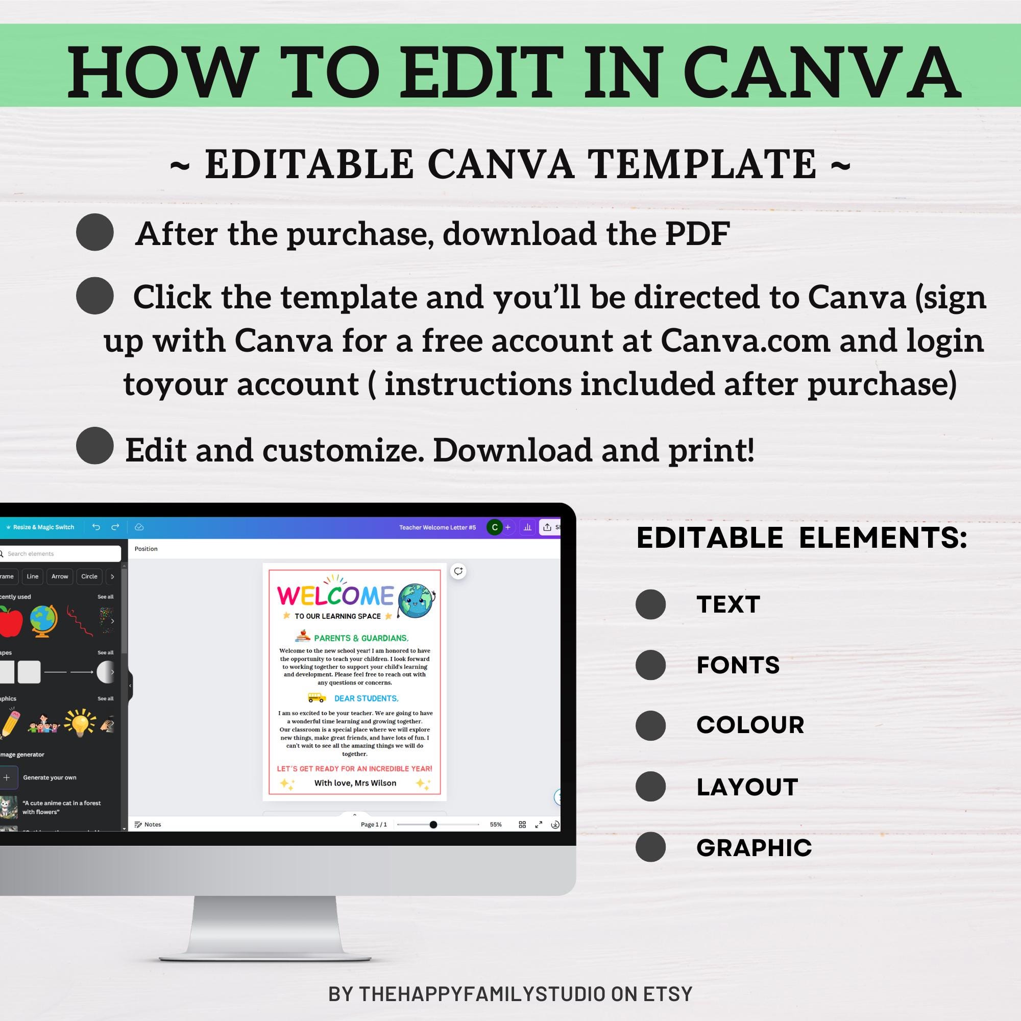 Welcome Back to School Letter for Parents and Students, First Day of ...