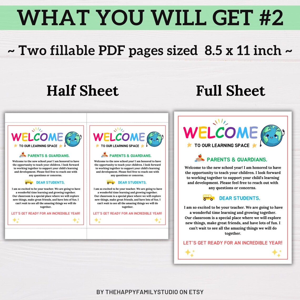 Welcome Back to School Letter for Parents and Students, First Day of ...