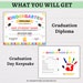 Kindergarten Graduation Bundle, Graduation Ceremony Program, Graduation ...