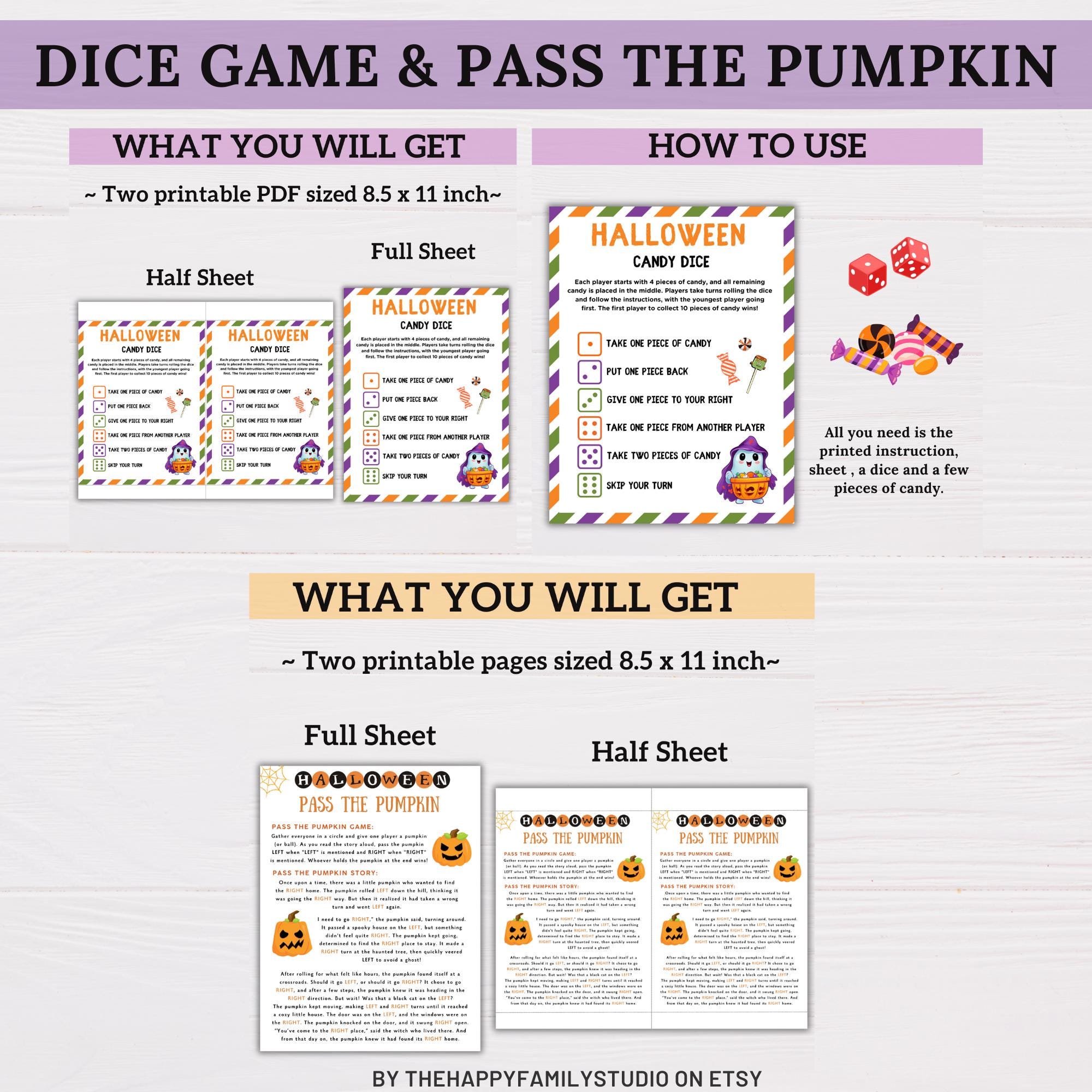 Halloween Mega Game Bundle, Halloween Party Games & Activities, Family ...