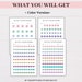 30,60,90,100 Day Countdown Printable Tracker, Countdown for Any ...