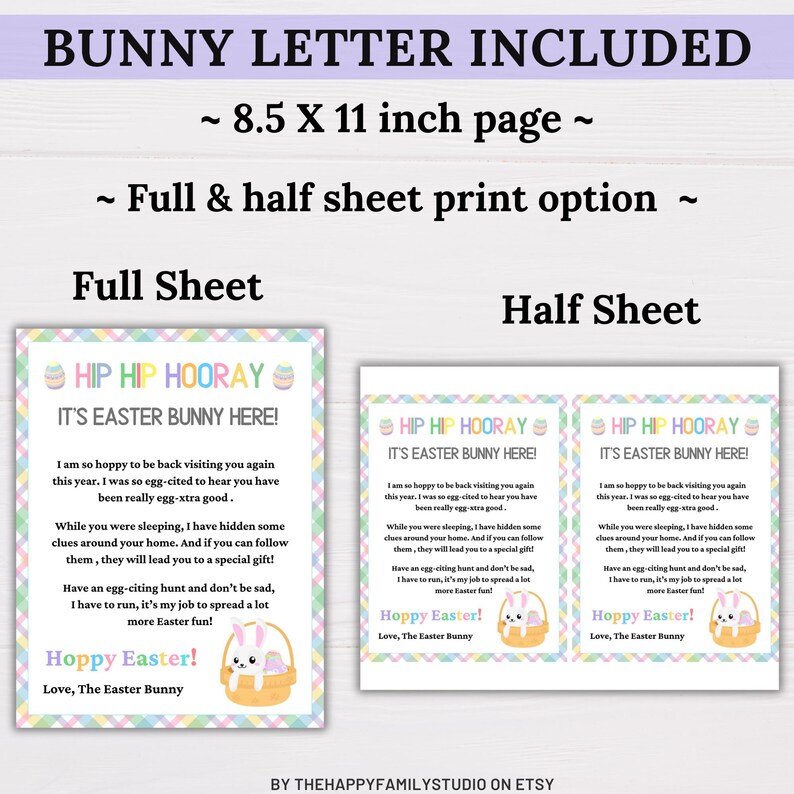 Indoor Easter Egg Treasure Hunt, Easter Scavenger Hunt for Kids, Easter ...