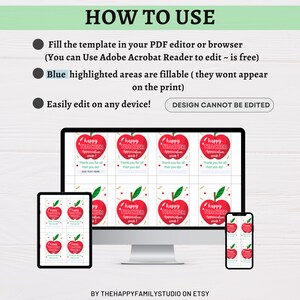 Printable Teacher Appreciation Week Tag, Apple Teacher Appreciation ...