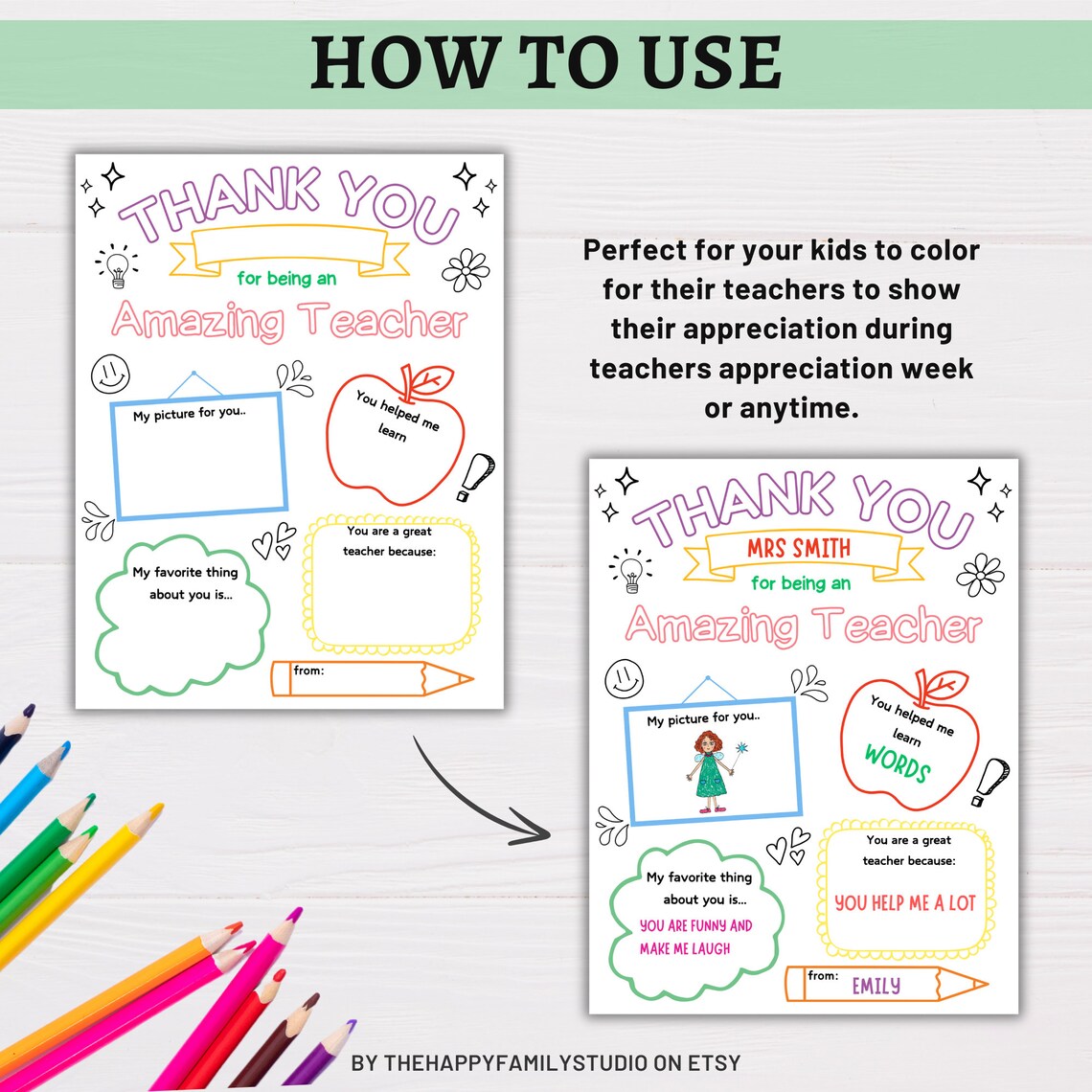 Printable Teacher Appreciation Gift, Teacher Appreciation Week, All ...