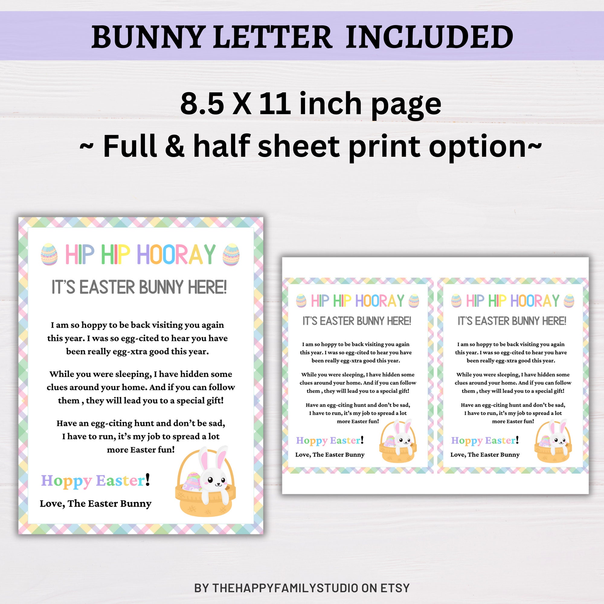 Indoor Easter Egg Treasure Hunt, Easter Scavenger Hunt for Kids, Easter ...