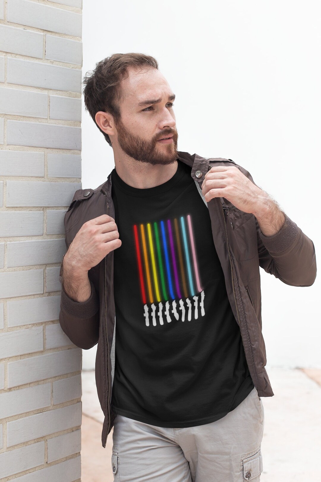 Star Wars Pride Lightsaber Collection Pride T-shirt LGBTQ Gay - Etsy