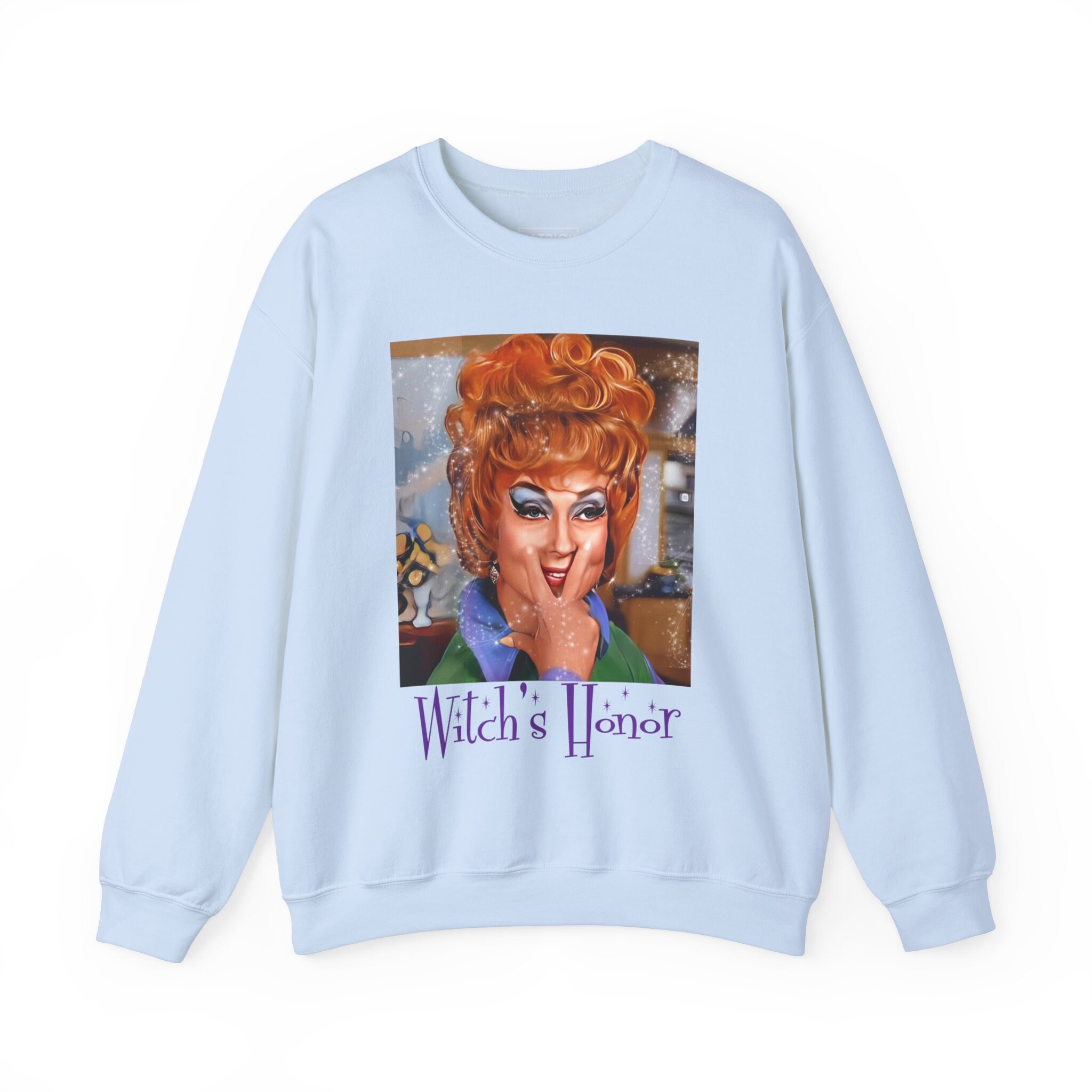 Endora Bewitched Witch's Honor Graphic Sweatshirt by Patrick Scott ...