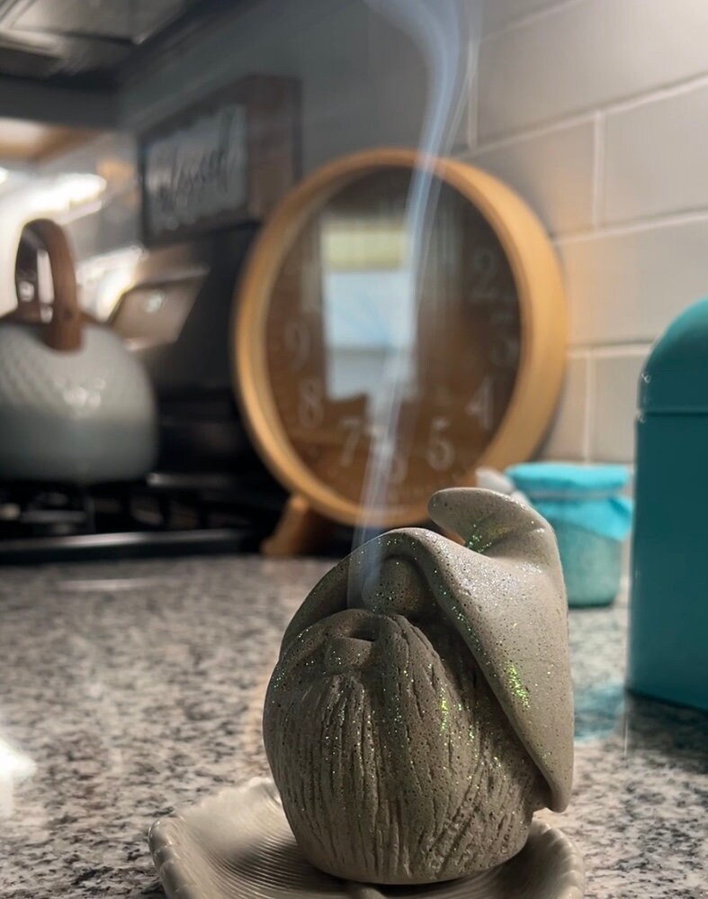 Nome Gnome Concrete Cone Incense Burner. Definitely a Conversation ...