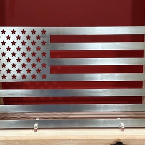 American Flag Steel Art - Etsy