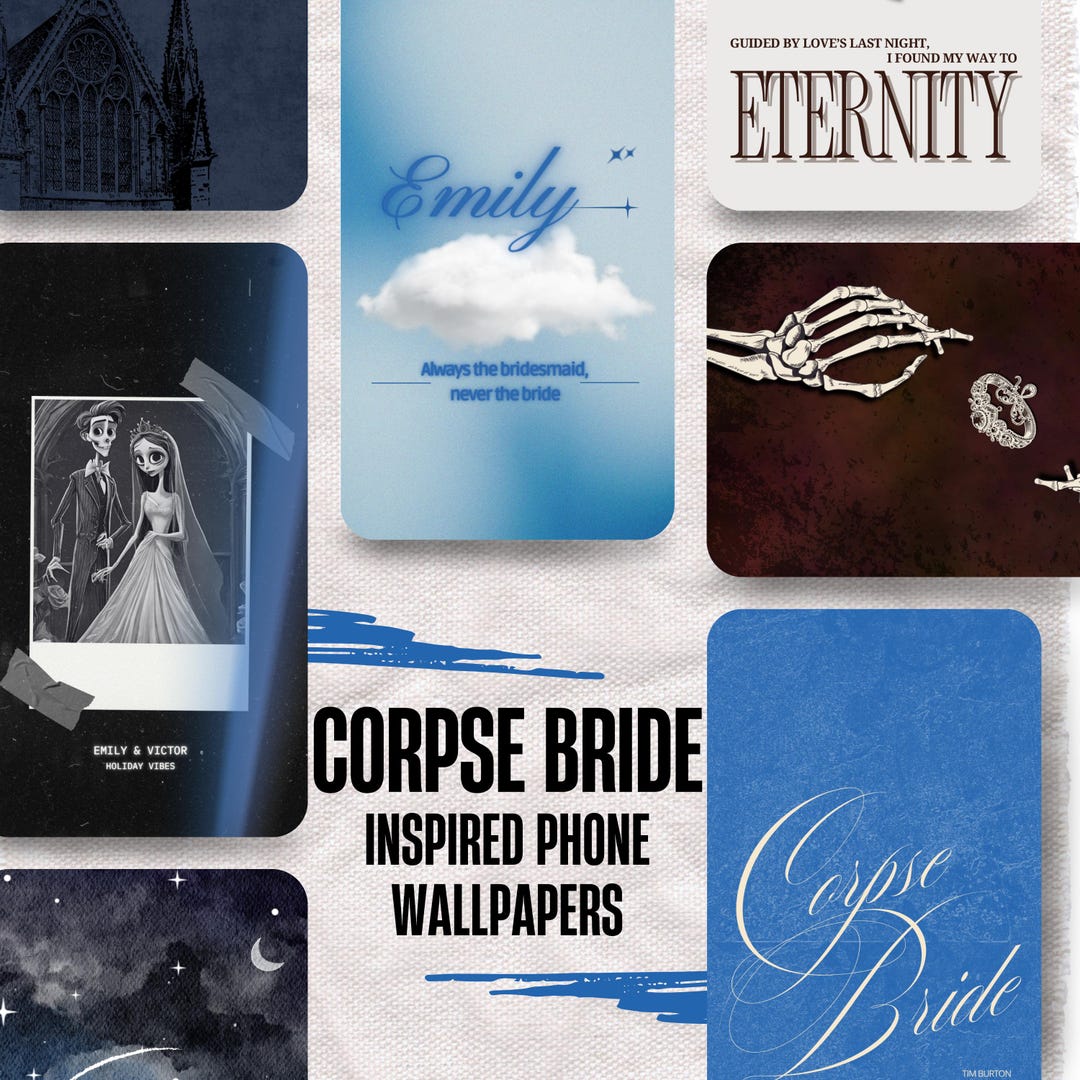 Corpse Bride Wallpaper: Tim Burton Background, Disney Movie Phone ...