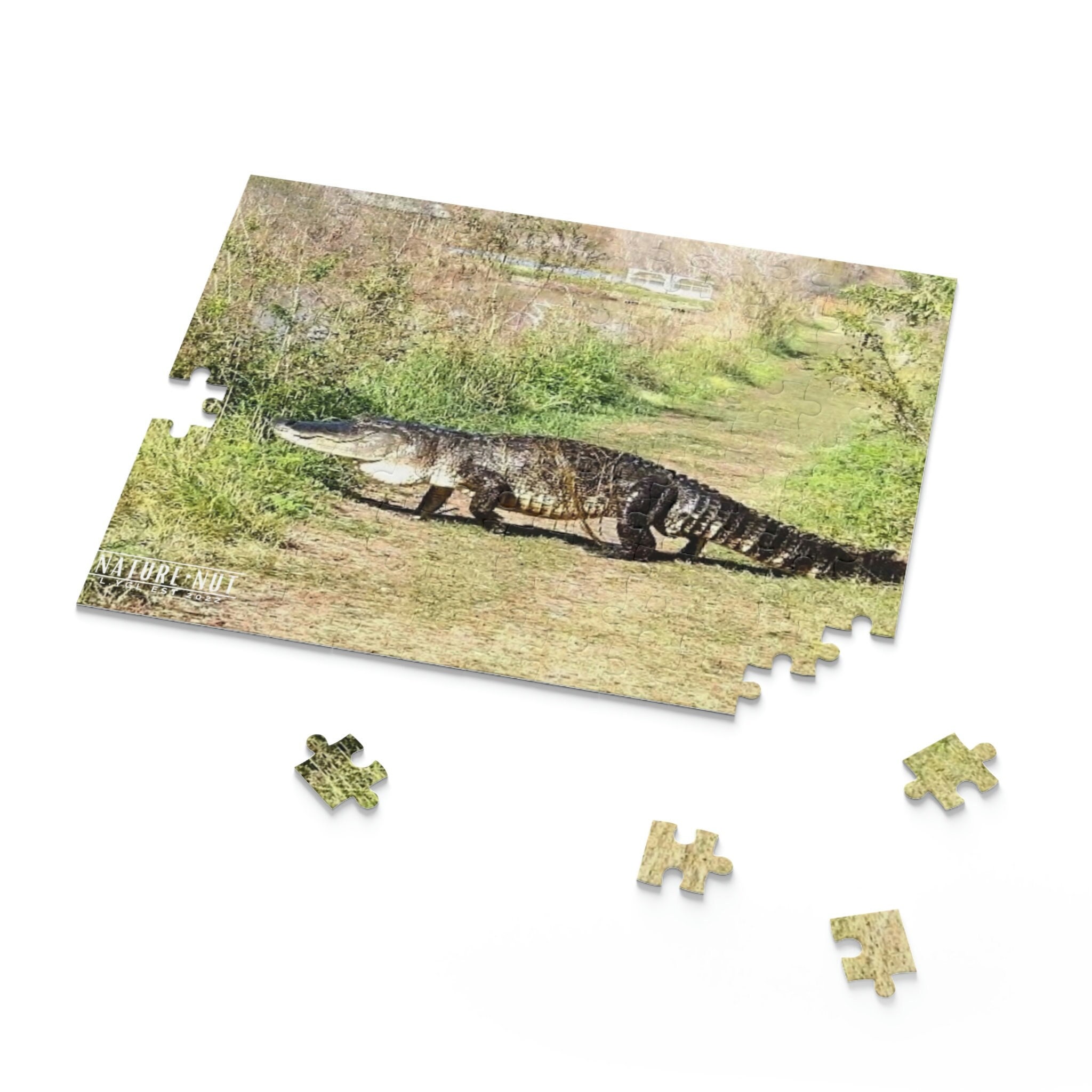 Alligator Puzzle 120, 252, 500-piece Wildlife Gifts Games Animal ...