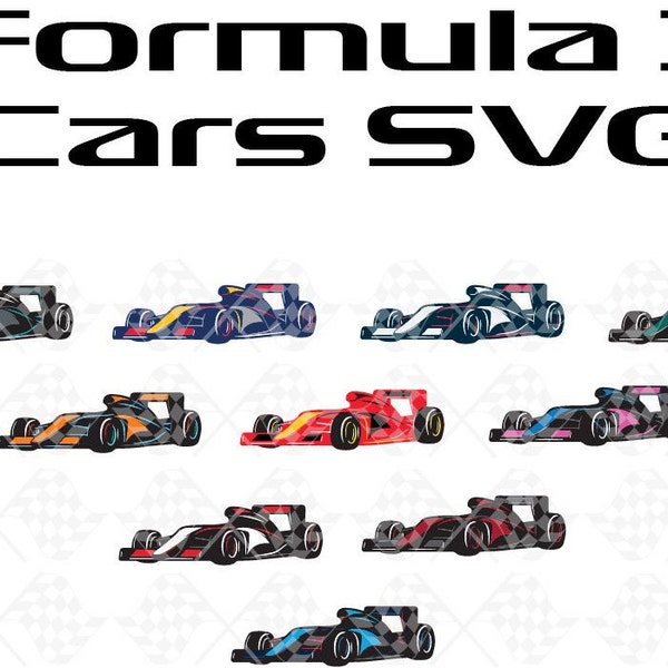 Formula 1 Svg - Etsy