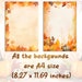Watercolor Thanksgiving Backgrounds, Texture Background for ...