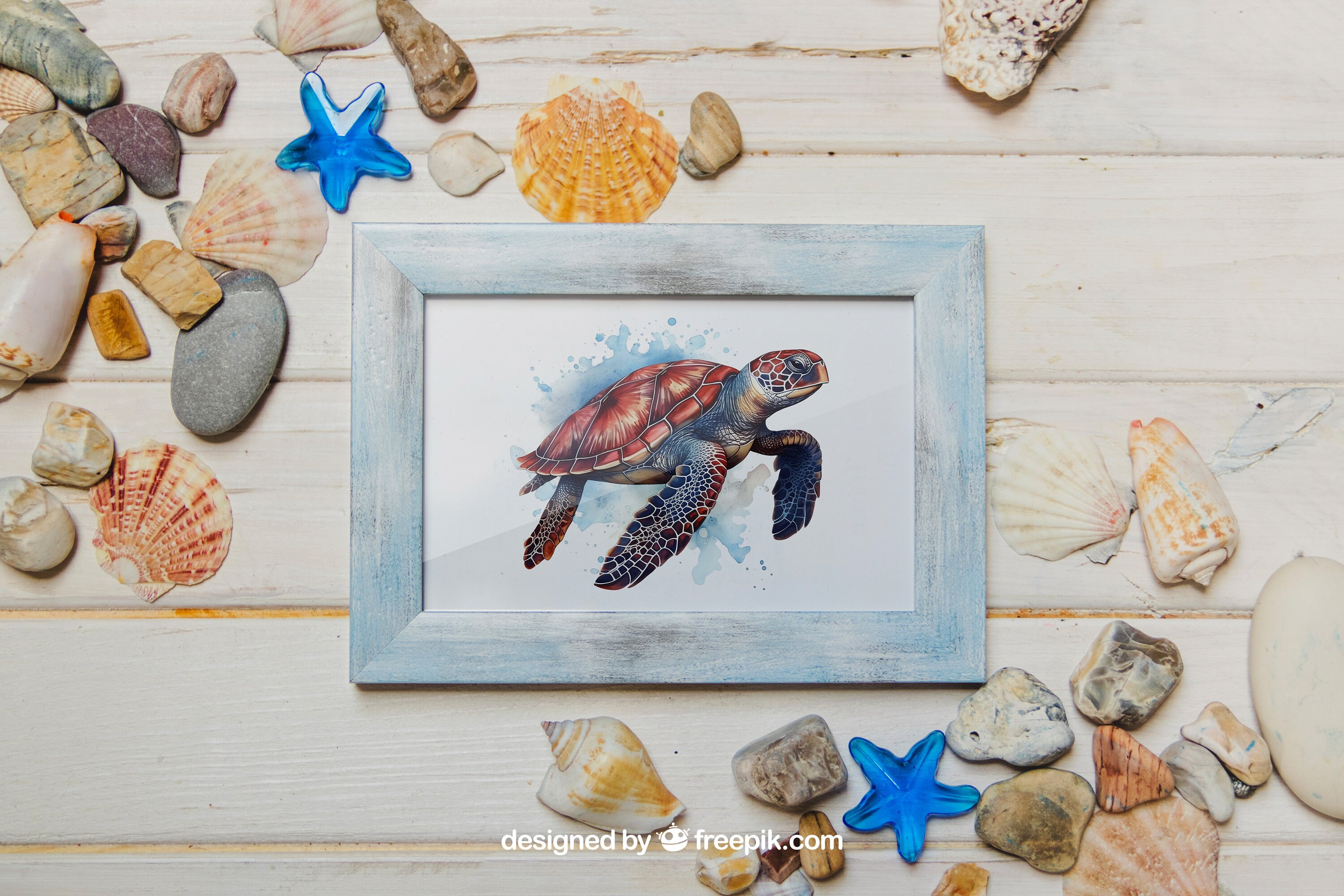 Watercolor Ocean and Sea, Clipart PNG Ocean Theme, Watercolor Sealife ...