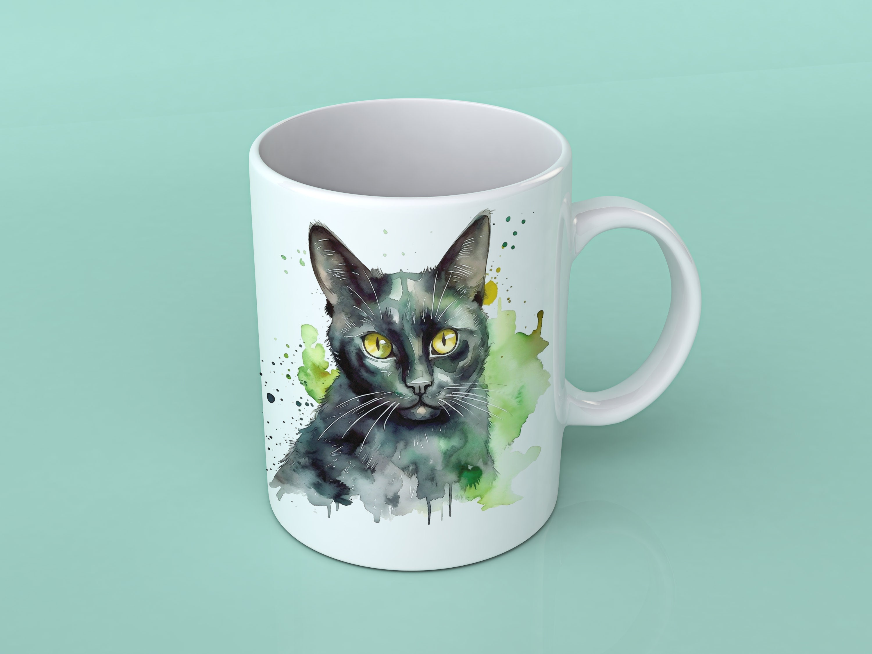 Watercolor Clipart Cats and Dogs, Cute Pets PNG Bundle, Watercolor ...