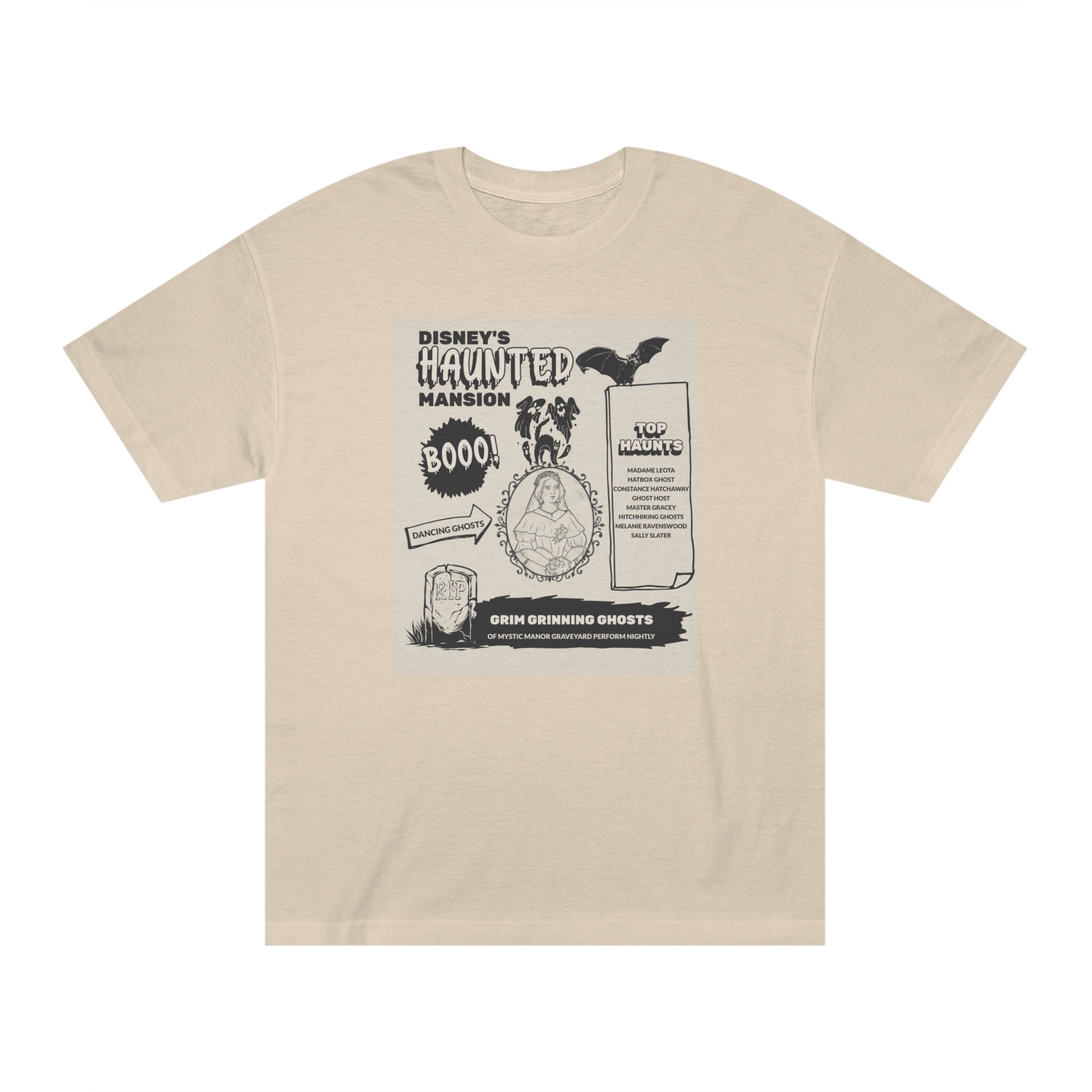 Disney's Haunted Mansion Oversized Vintage T-shirt / Haunted Mansion ...