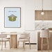 Lebanese Arabic Kitchen Wall Art - Tanjara Abstract Modern Print ...