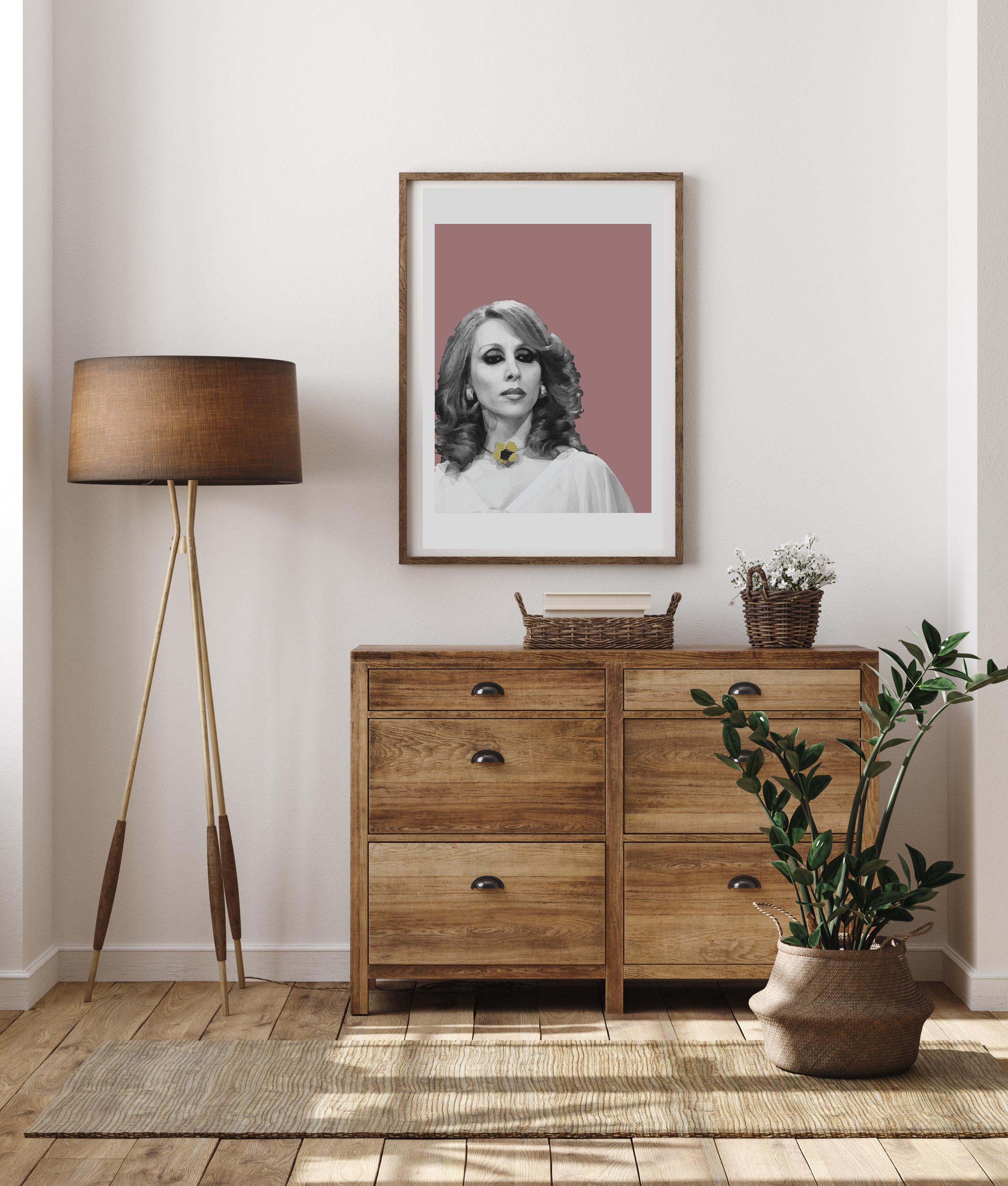 FAIRUZ LEBANON Poster - Arab Art Print Affiche Digital Download Beirut ...