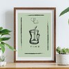 Hi Kifak Cava Colorful Lebanese Arabic Kitchen Wall Art Coffee Talk ...