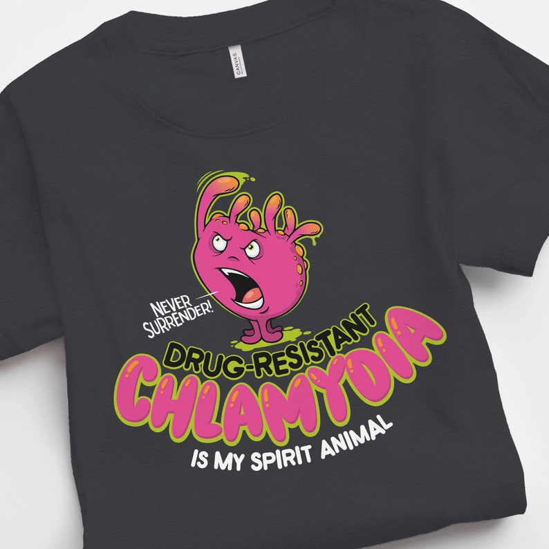 Chlamydia is My Spirit Animal Funny Shirt Sarcastic T-shirt Funny Meme ...