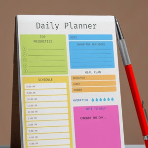 Digital Printable Daily Planner - 3 Designs Included, Minimalistic ...