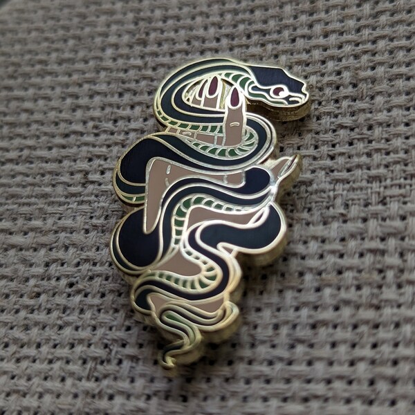 Snake Pin - Etsy