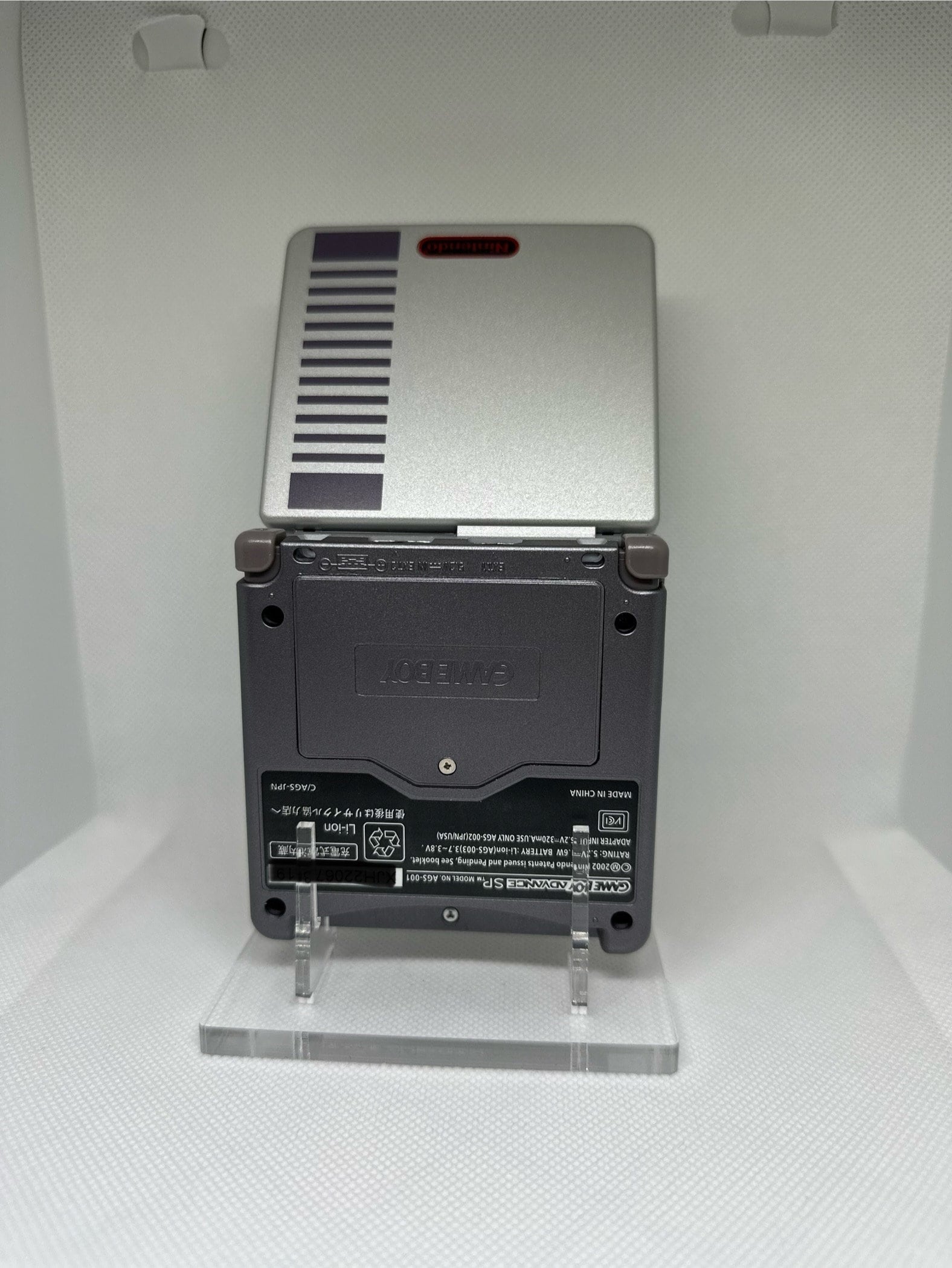 Game Boy Advance SP Nintendo Edition - Upgraded Backlit Screen Mod ...