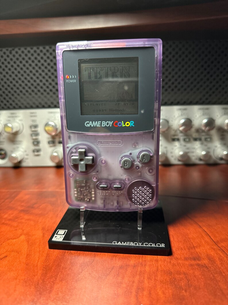 Authentic Nintendo Game Boy Gameboy Color Atomic Purple New - Etsy
