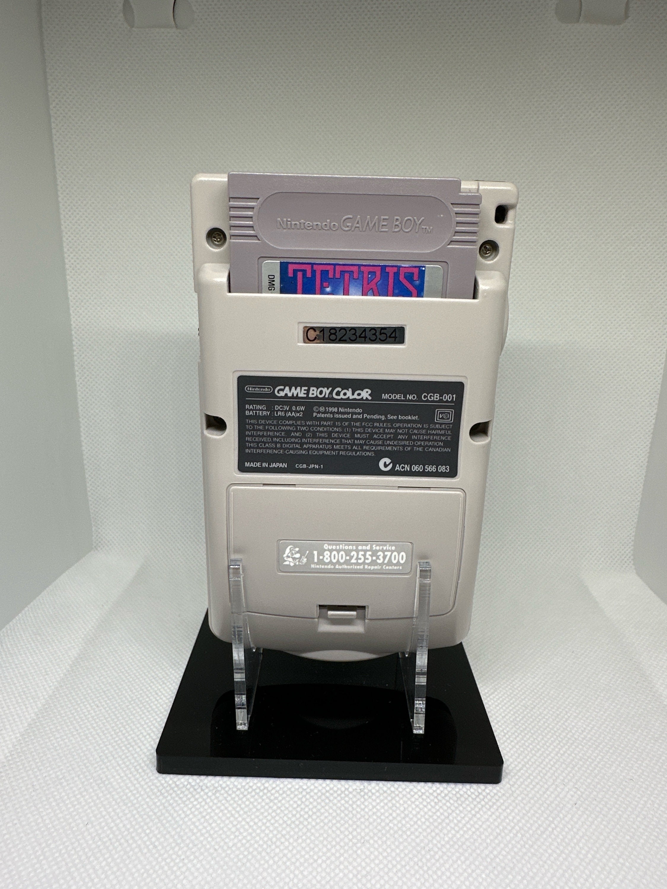NES Themed Backlit Modded Game Boy Color GBC, Laminated IPS Screen ...