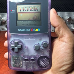 Authentic Nintendo Game Boy Gameboy Color Atomic Purple New - Etsy