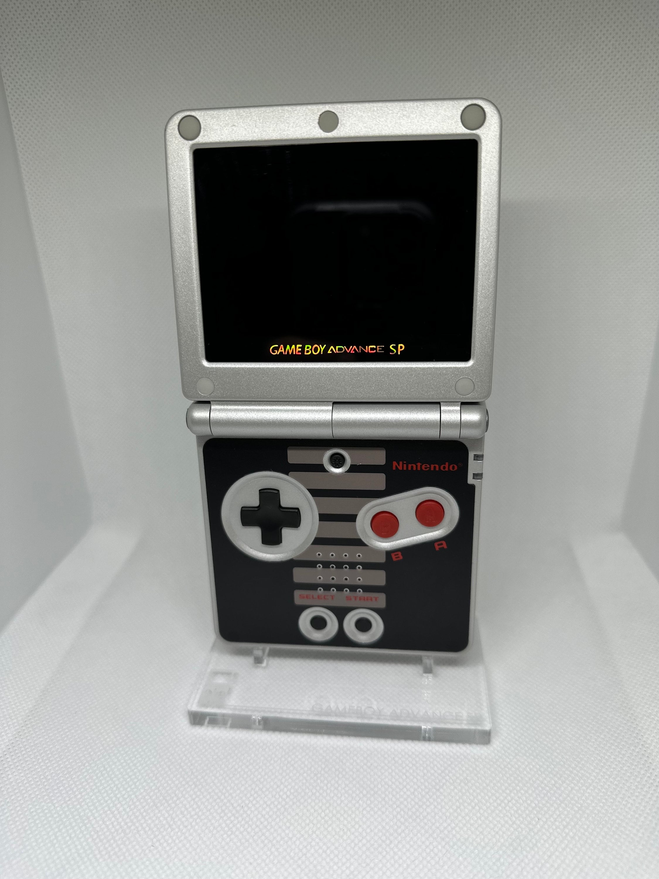 Game Boy Advance SP Nintendo Edition - Upgraded Backlit Screen Mod ...