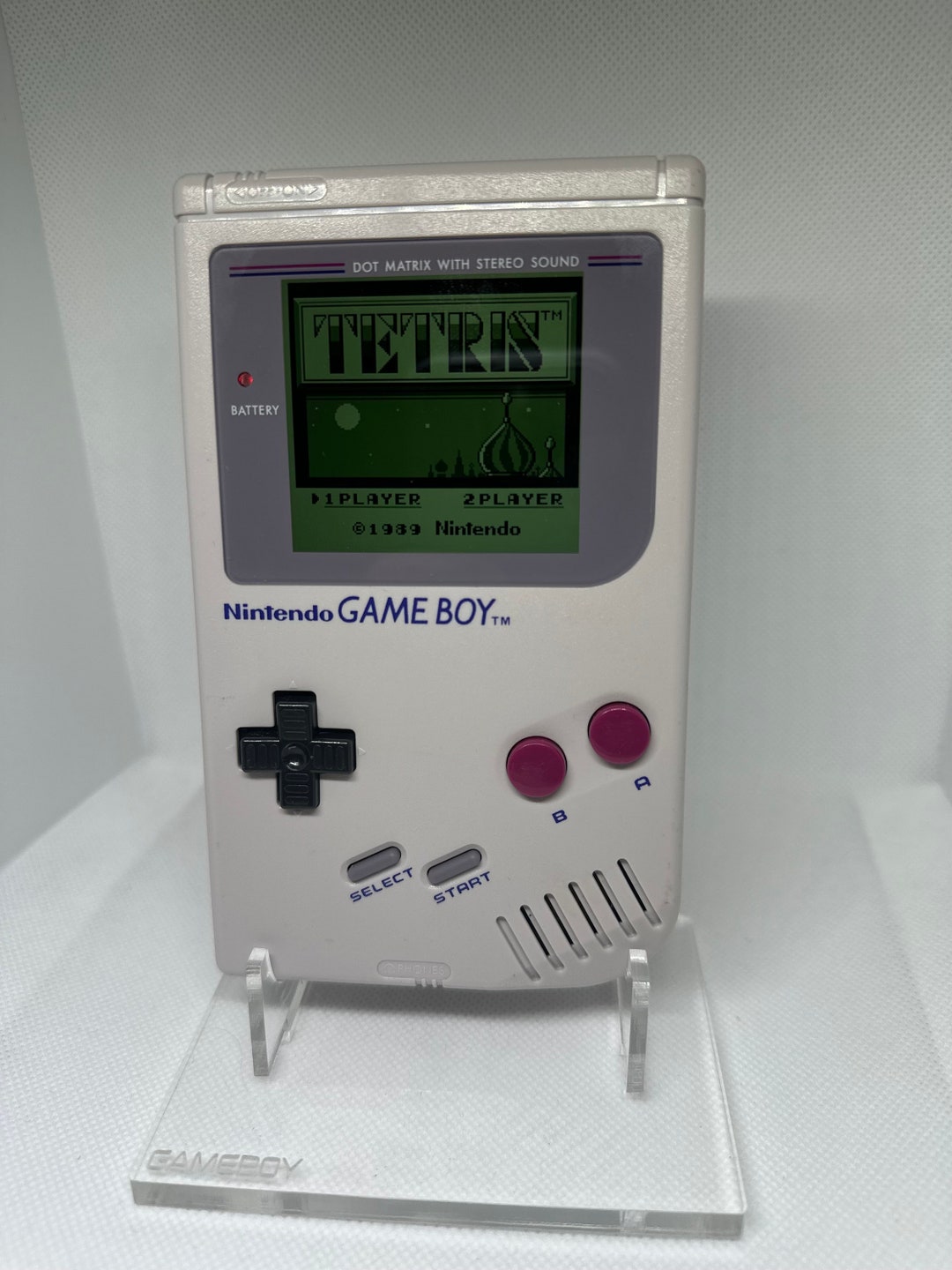 Backlit Game Boy DMG: IPS Screen, 36 Color Palettes, Larger Display - Etsy