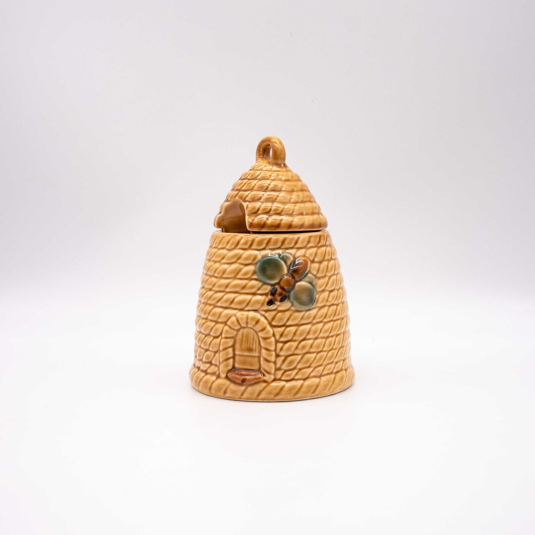 Vintage Goebel Honey Jar in the Shape of a Beehive, 1970s Design ...