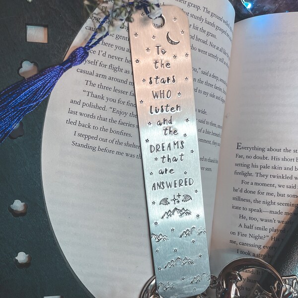 Metal Bookmark - Etsy