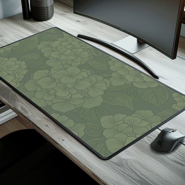 Green Desk Mat - Etsy