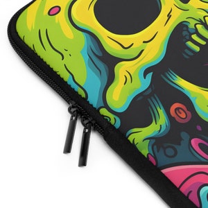 Skull Laptop Sleeve, Psychedelic, Neon, Macbook, Trippy Art, Tech ...
