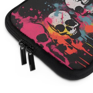 Graffiti Skull Laptop Sleeve, Graffiti Art Case, MacBook Carrying Case ...